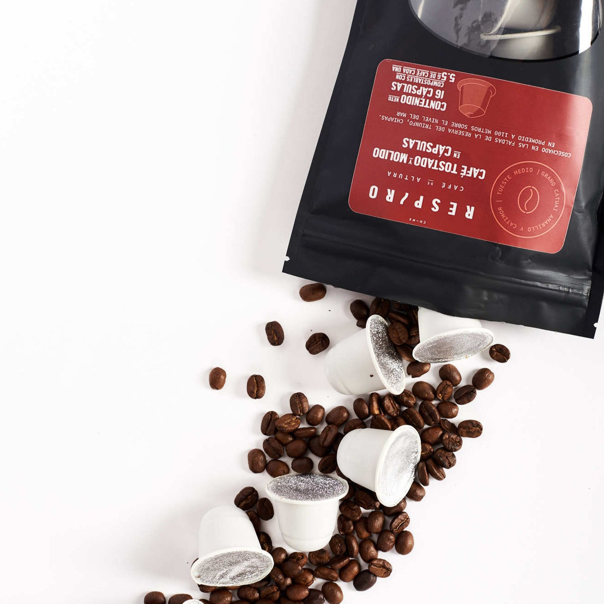 Cápsulas Respiro (16 Pack de Cápsulas Compostables) – Café Respiro